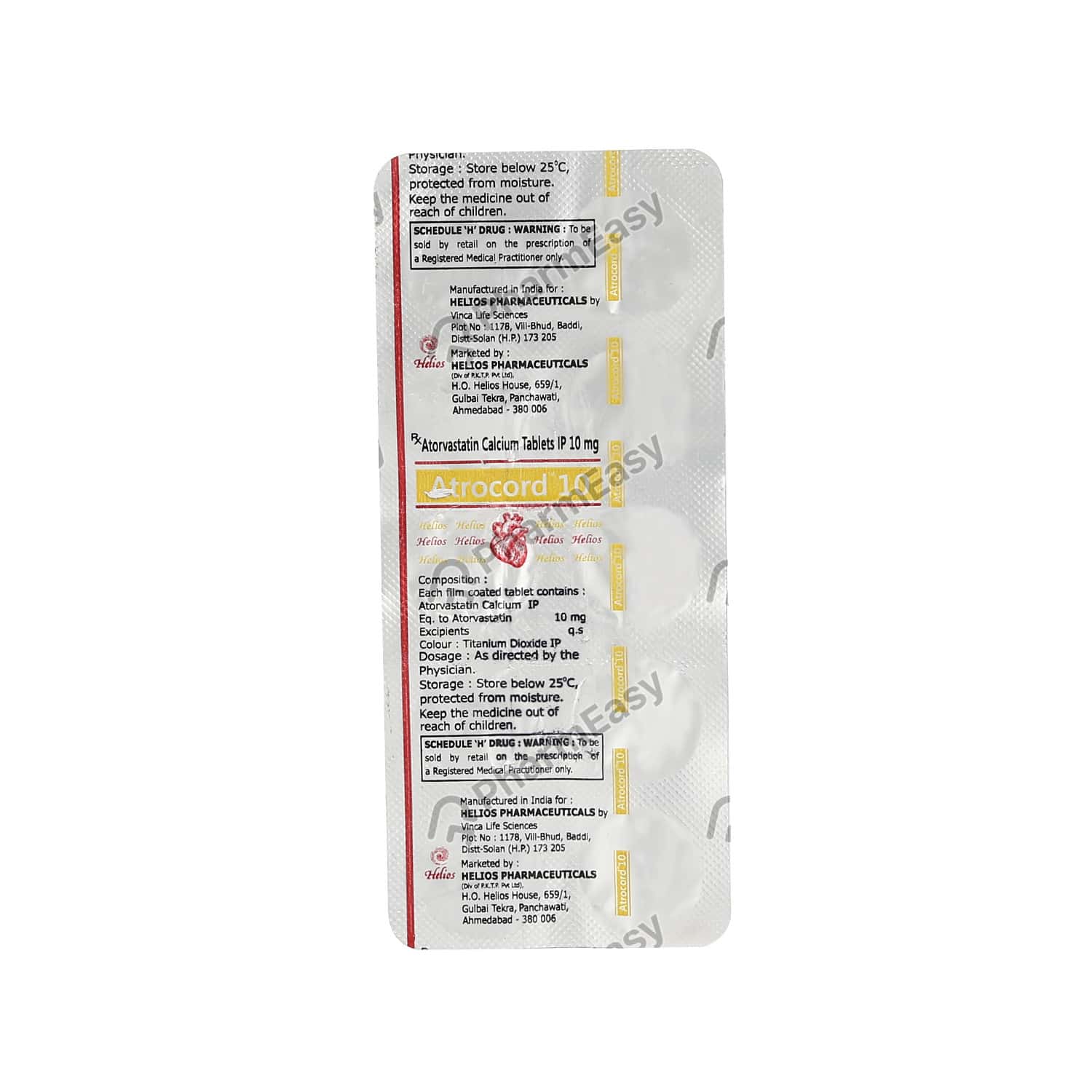 Atrocord 10 MG Tablet (10): Uses, Side Effects, Price, Dosage ...