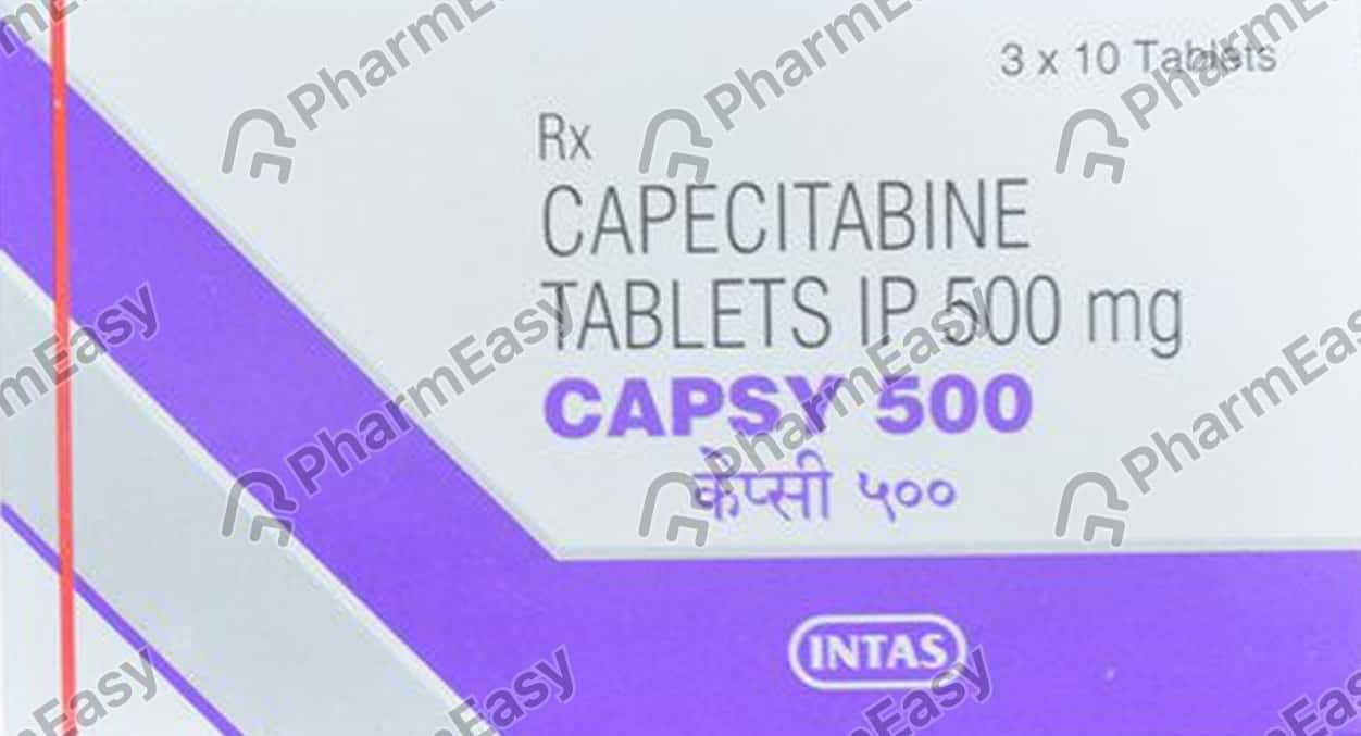 Capsy 500 MG Tablet (10): Uses, Side Effects, Price & Dosage | PharmEasy