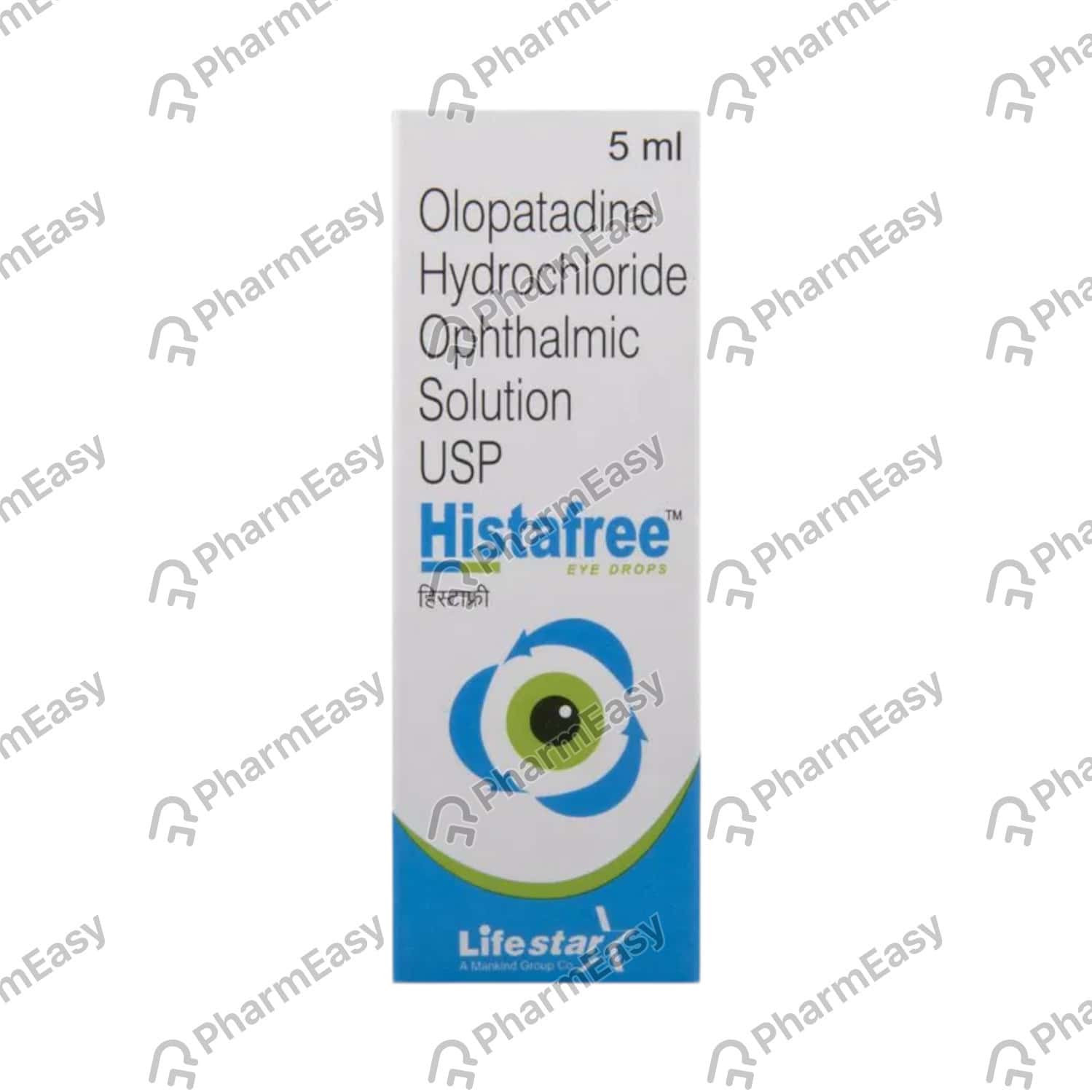 Histafree 0.1 %W/V Eye Drop (5): Uses, Side Effects, Price & Dosage ...