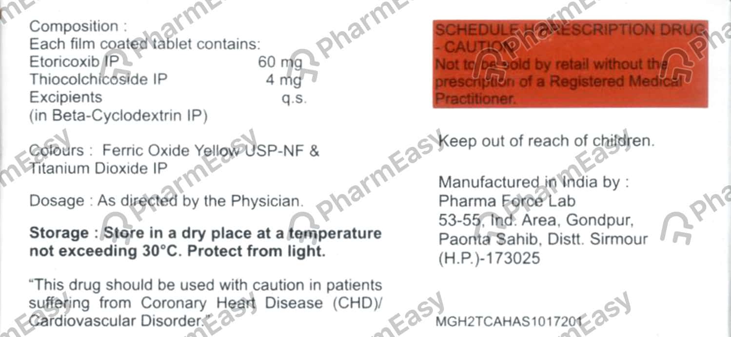 Etcom Mr 4 Strip Of 10 Tablets: Uses, Side Effects, Price & Dosage ...