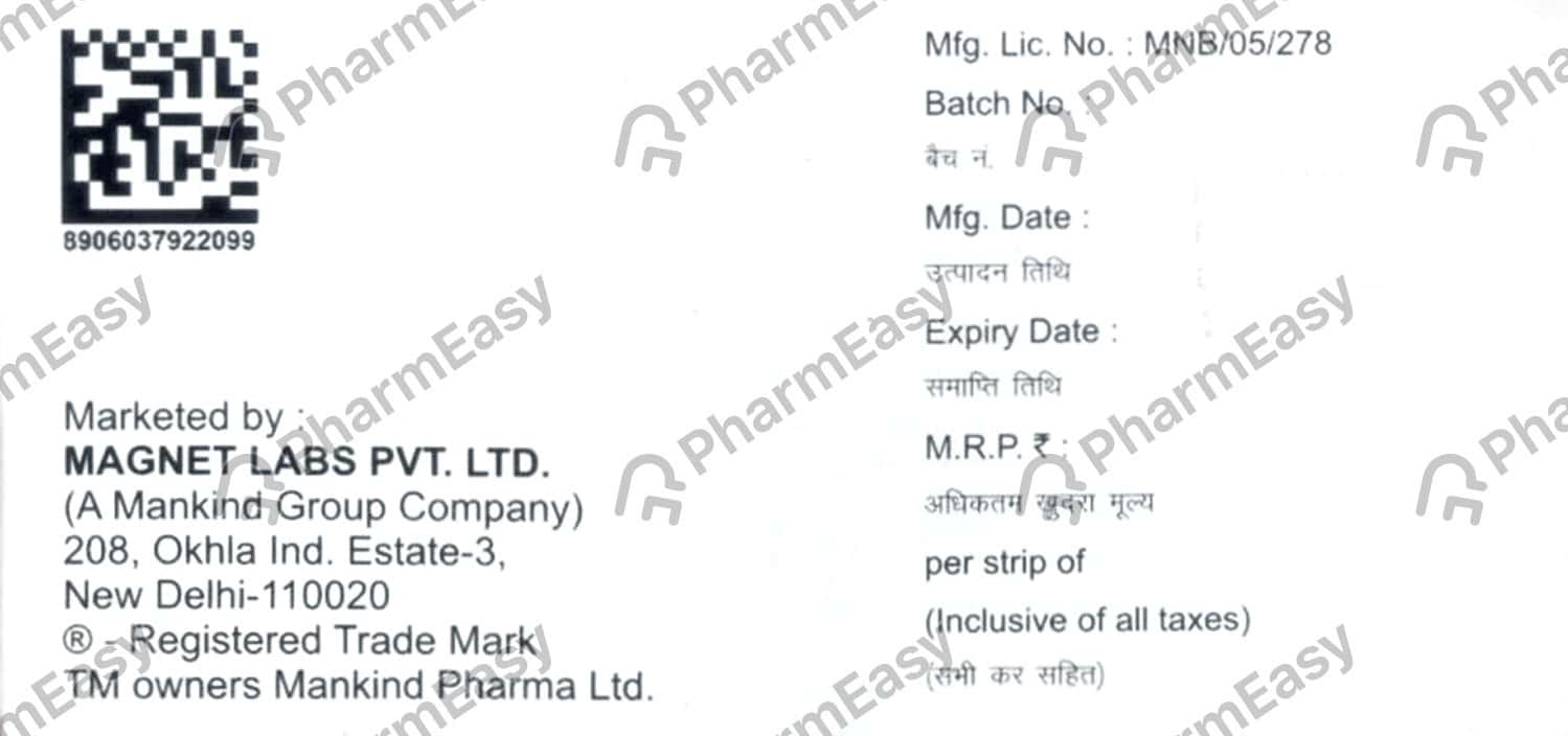 Brutaflam Mr 4mg Strip Of 10 Tablets: Uses, Side Effects, Price ...