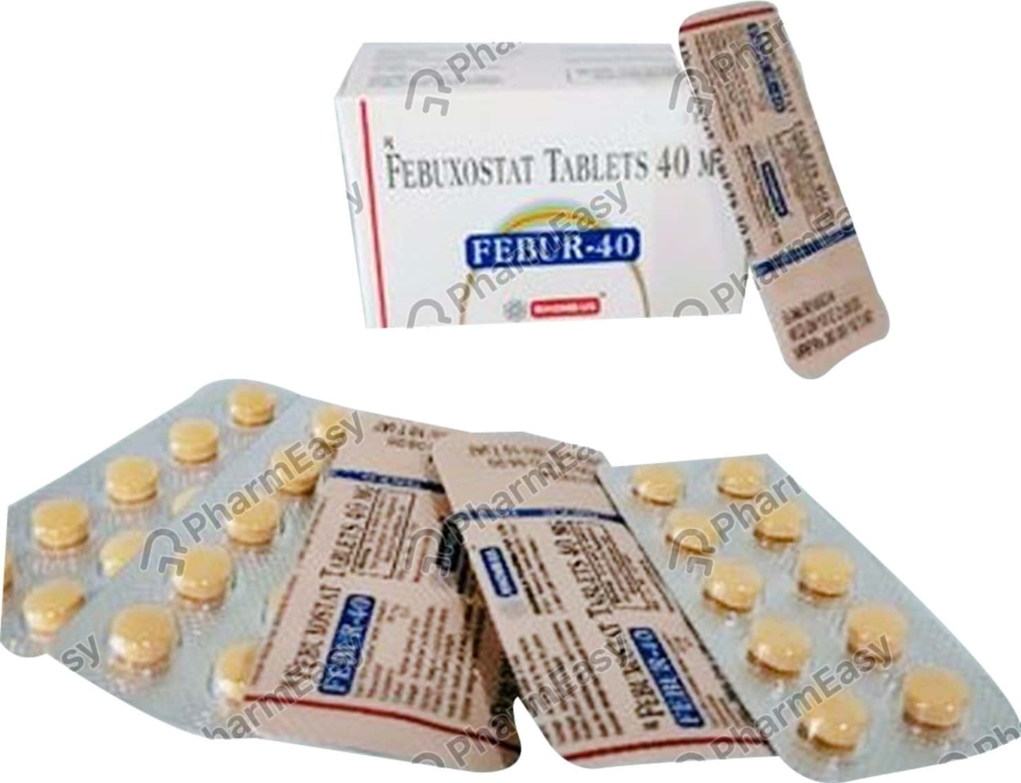 Febur 40 MG Tablet (10): Uses, Side Effects, Price & Dosage | PharmEasy