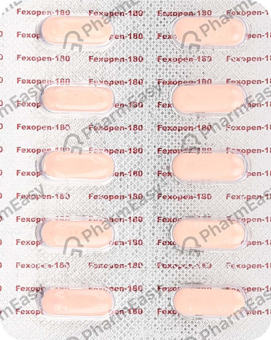 Fexopen 180 MG Tablet (10): Uses, Side Effects, Price & Dosage | PharmEasy