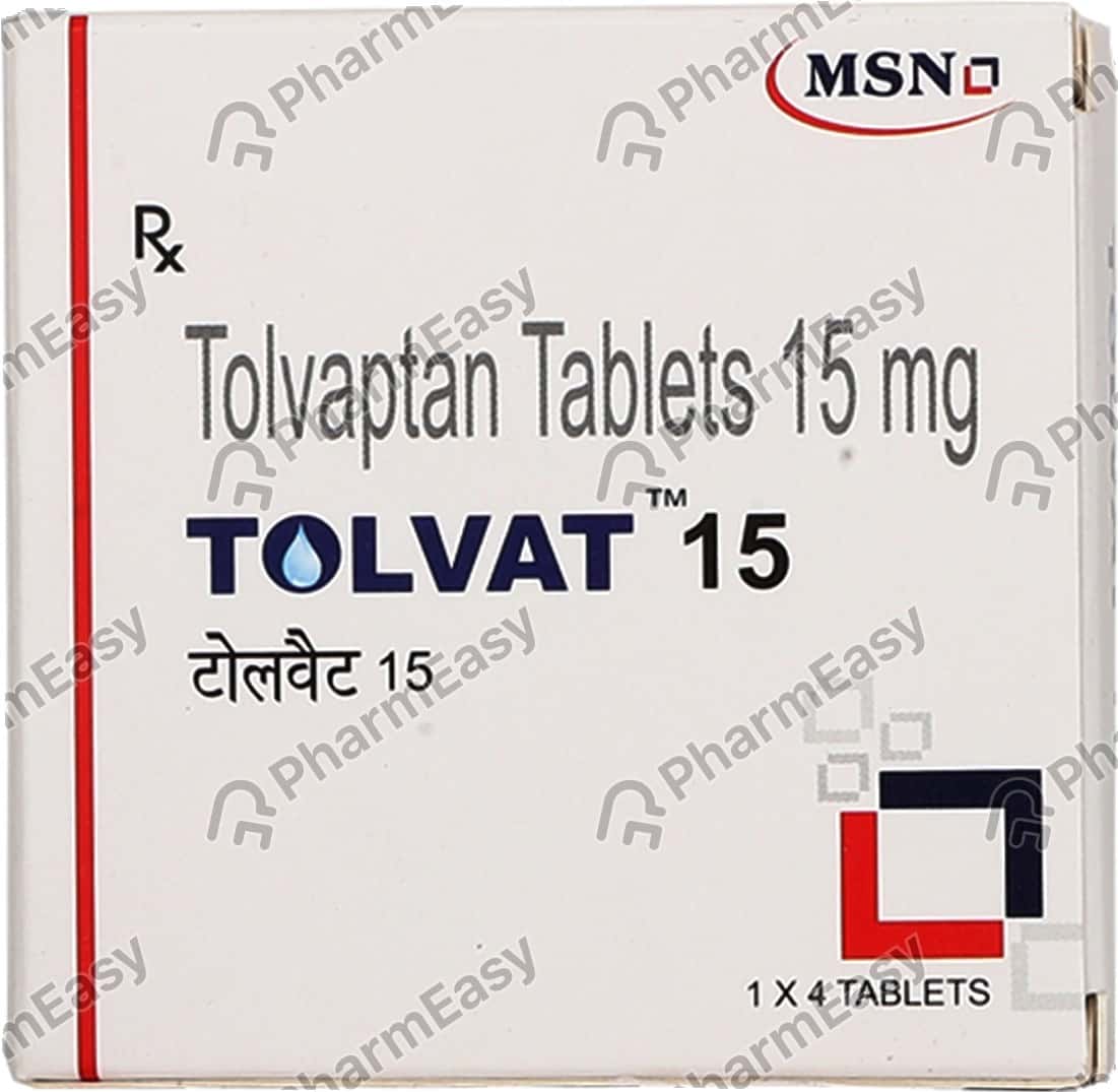 Tolvat 15 MG Tablet (4): Uses, Side Effects, Price & Dosage | PharmEasy