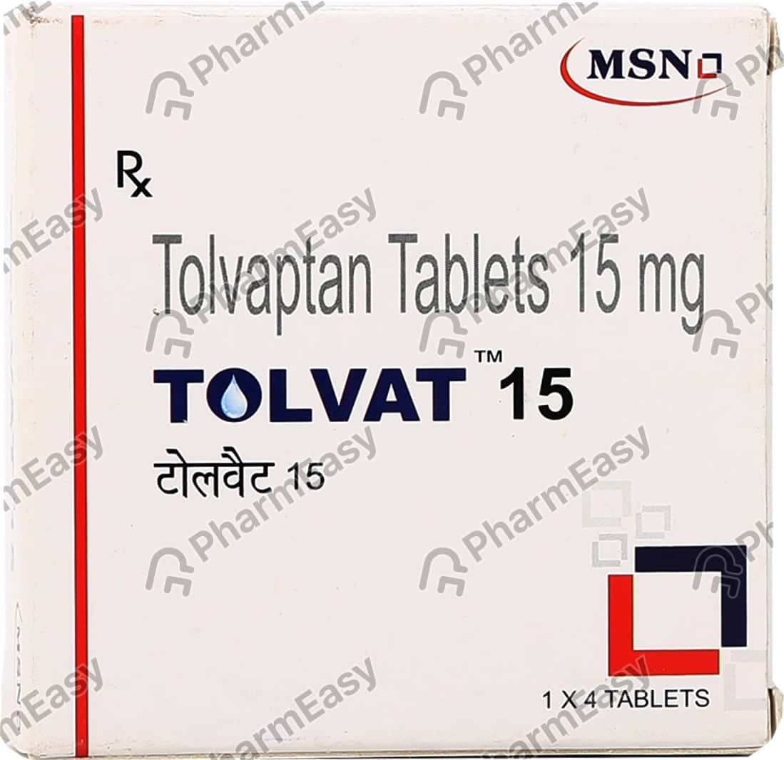 Tolvat 15 Tablet: Uses, Side-effects, Price, Dosage & More Info - PharmEasy