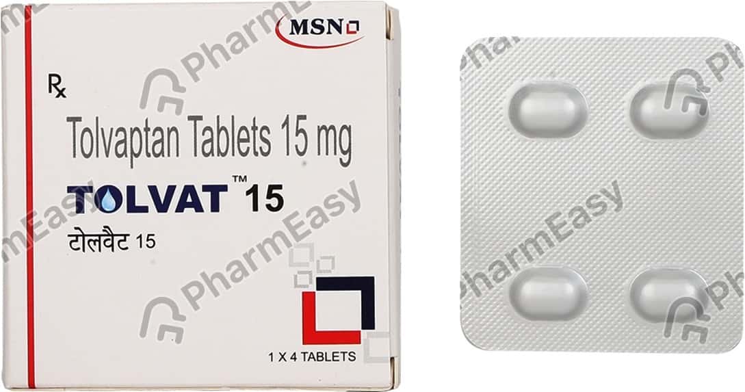 Tolvat 15 MG Tablet (4): Uses, Side Effects, Price & Dosage | PharmEasy