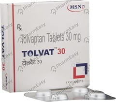 Tolvat 30 MG Tablet (4): Uses, Side Effects, Price & Dosage | PharmEasy