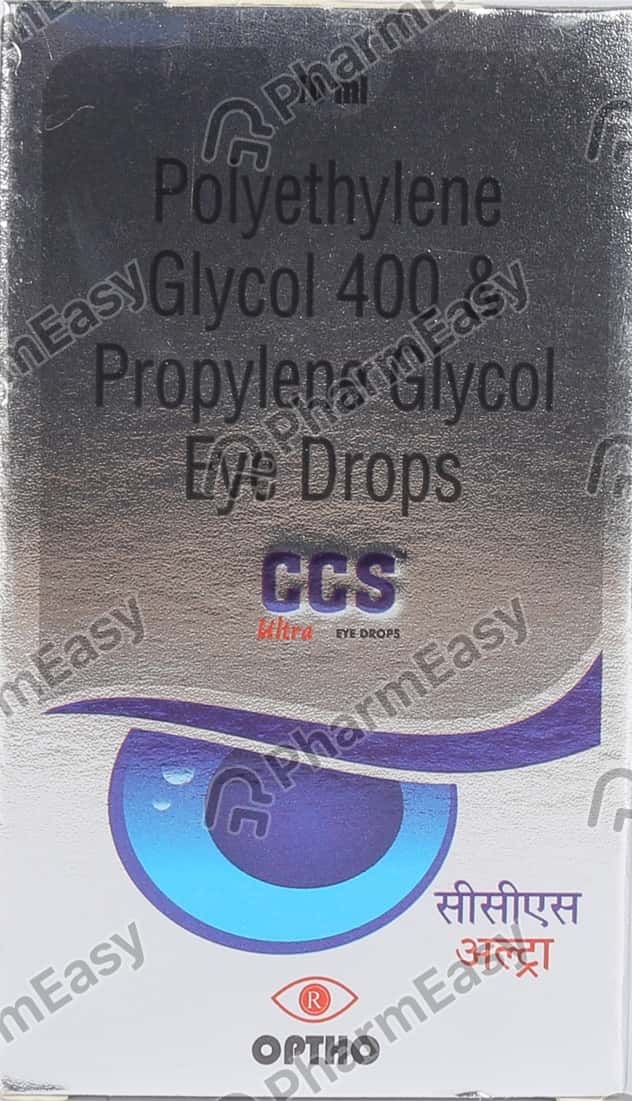 Ccs Ultra Bottle Of 10ml Eye Drops: Uses, Side Effects, Price & Dosage ...