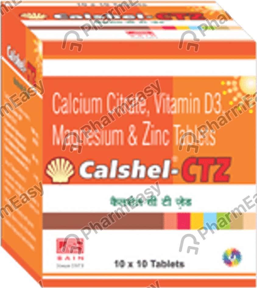 Buy Calshel Ctz Tablets Online at Flat 15% OFF | PharmEasy