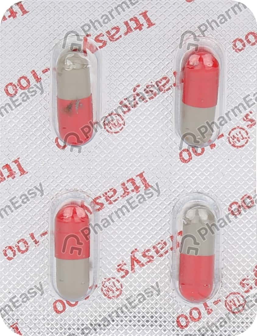 Itrasys 100 MG Capsule (4): Uses, Side Effects, Price & Dosage | PharmEasy