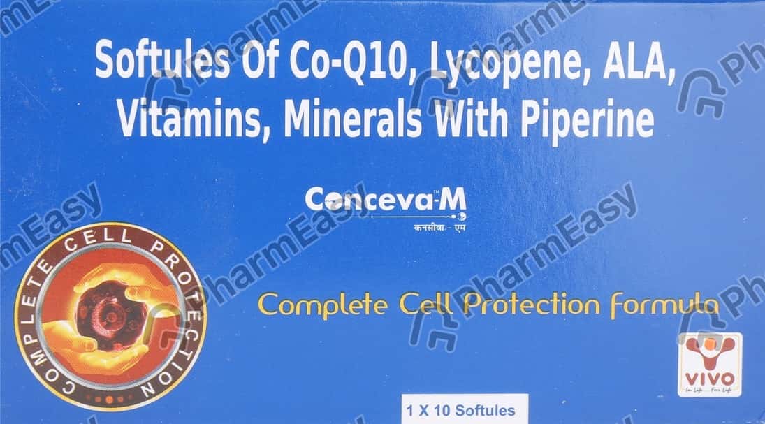 Buy Conceva M Strip Of 10 Softules Online at Flat 15% OFF | PharmEasy