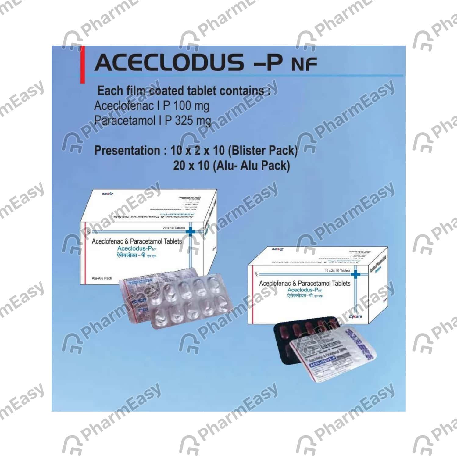 Aceclodus P Tablets: Uses, Side Effects, Price & Dosage | PharmEasy
