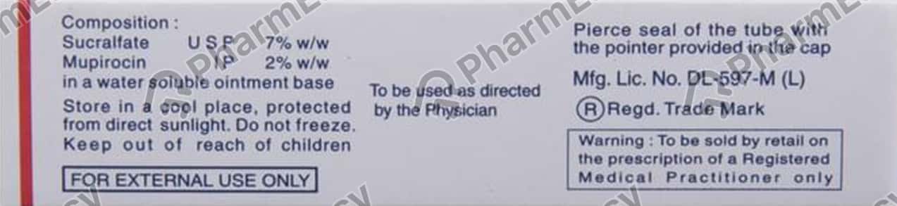 Buy Sucral Mu Tube Of 5gm Ointment Online at Flat 15% OFF | PharmEasy