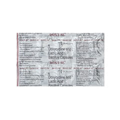 Doxt Sl 100mg Strip Of 10 Capsules - Uses, Side Effects, Dosage ...