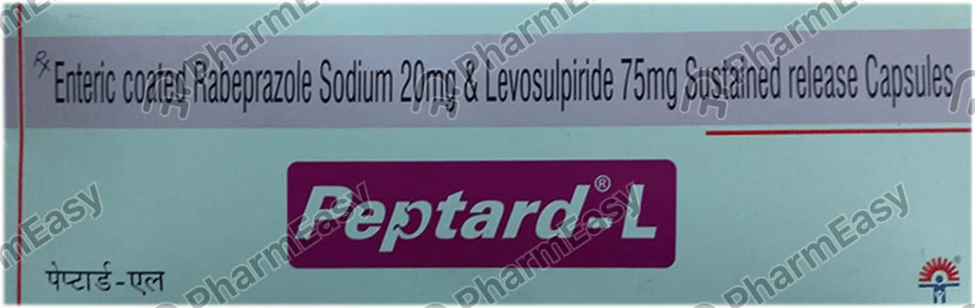 Peptard L Strip Of 10 Capsules: Uses, Side Effects, Price & Dosage ...