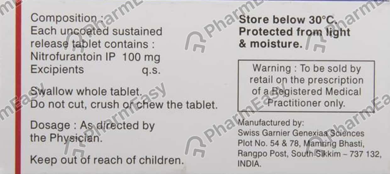 Nitrobest 100 MG Tablet (10): Uses, Side Effects, Price & Dosage ...