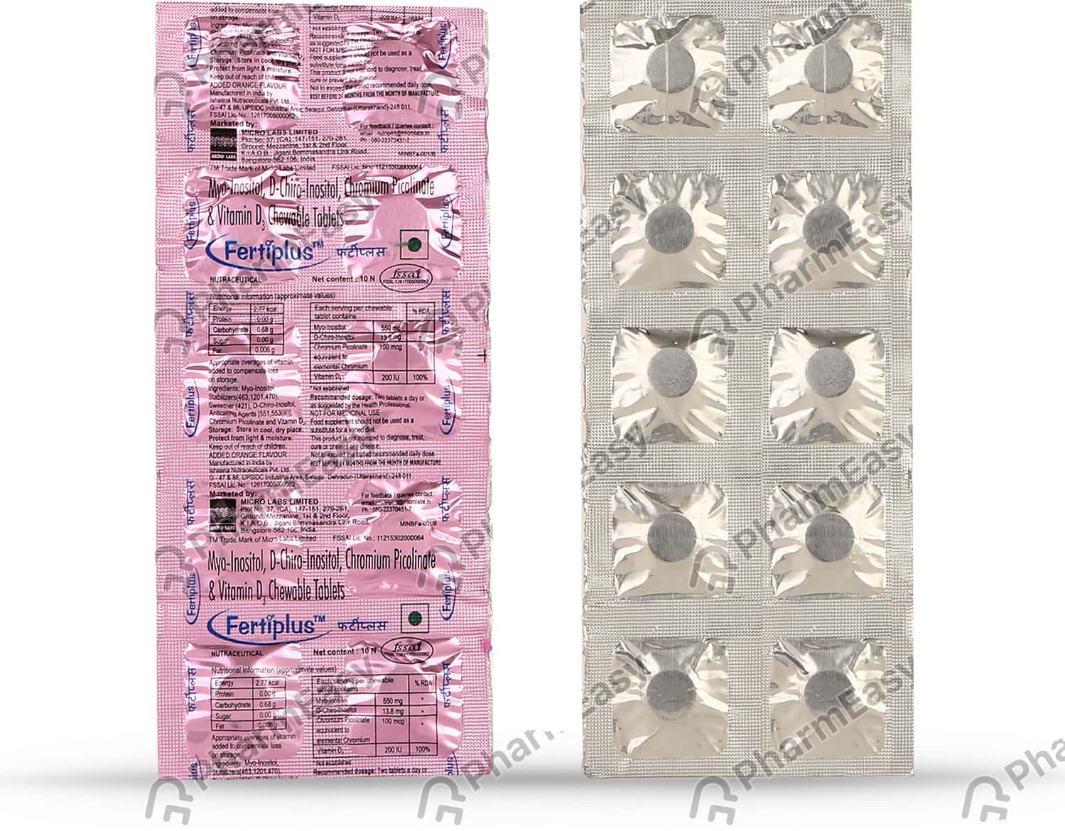 Buy Fertiplus Strip Of 10 Tablets Online at Flat 15% OFF | PharmEasy
