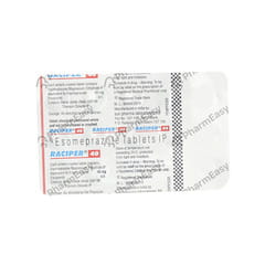 Raciper 40 MG Tablet (15) - Uses, Side Effects, Dosage, Composition ...