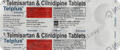 Telplus Strip Of 10 Tablets: Uses, Side Effects, Price & Dosage | PharmEasy