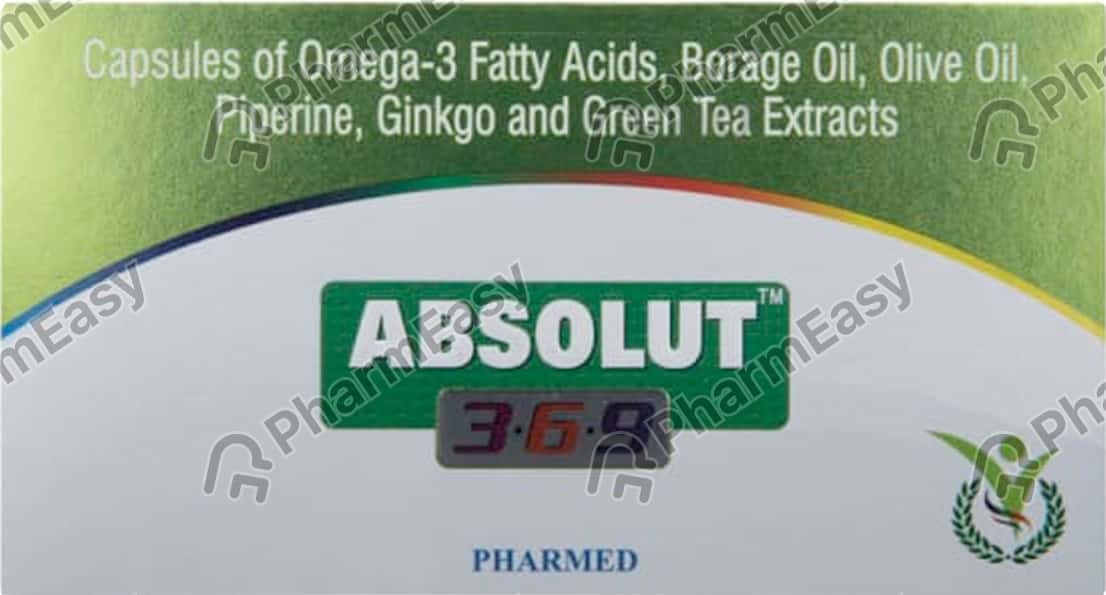 Buy Absolut 3 6 9 Strip Of 10 Capsules Online at Flat 15% OFF | PharmEasy
