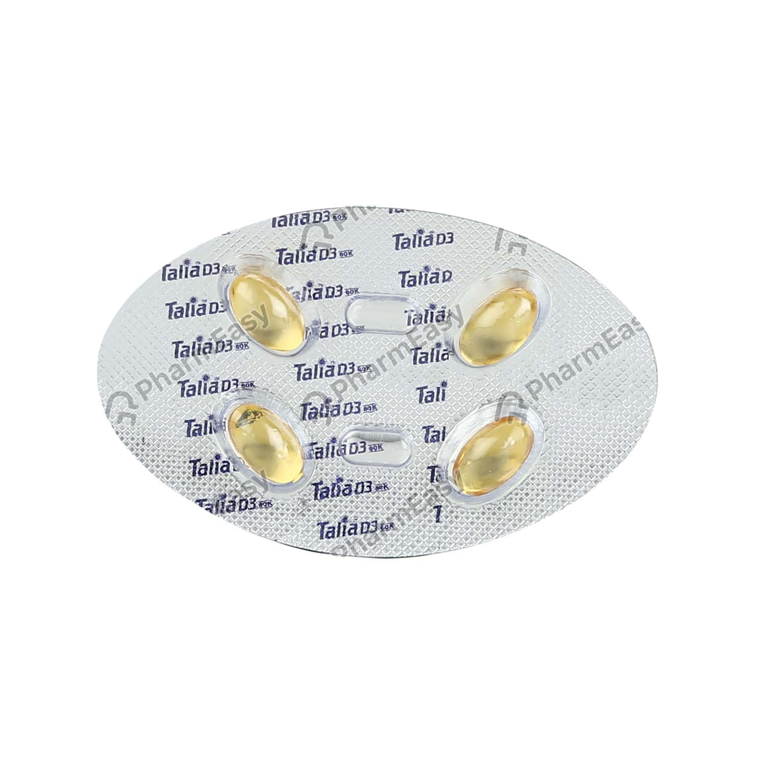 Talia D3 60000 IU Capsule (4) - Uses, Side Effects, Dosage, Composition ...