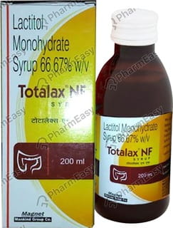 Totalax Nf 10 GM/15ML Syrup (200): Uses, Side Effects, Price, Dosage ...