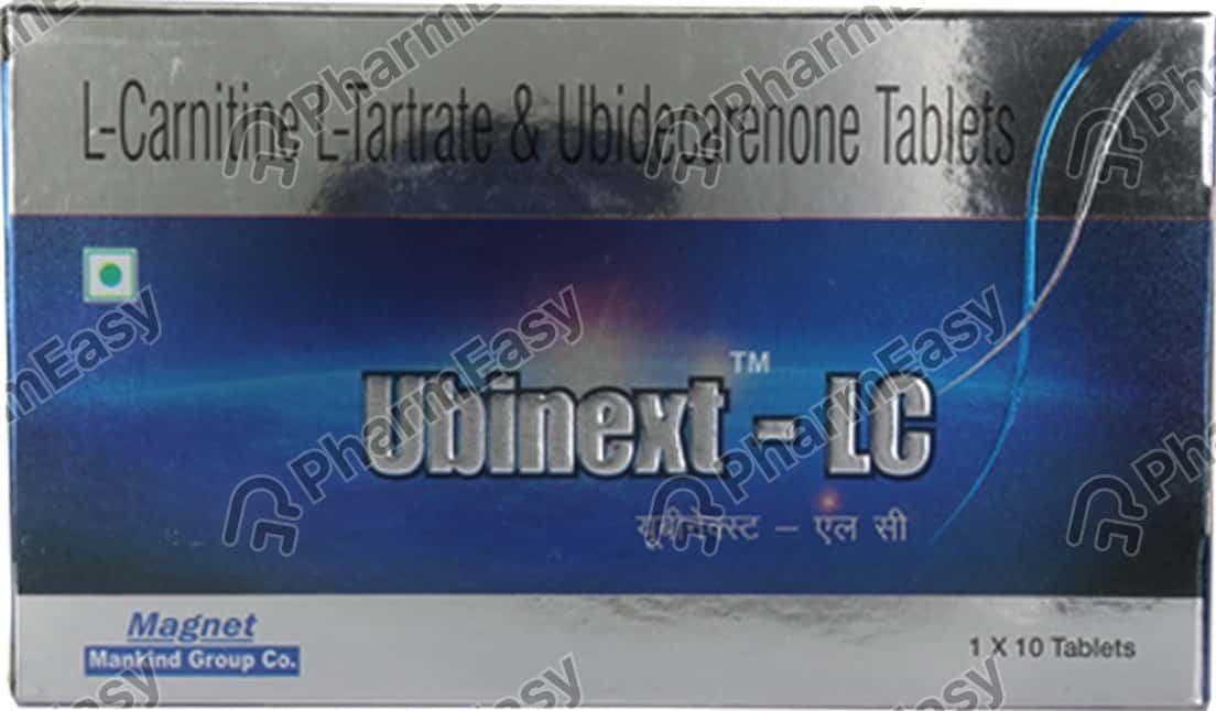 Ubinext Lc Strip Of 10 Tablets: Uses, Side Effects, Price & Dosage ...