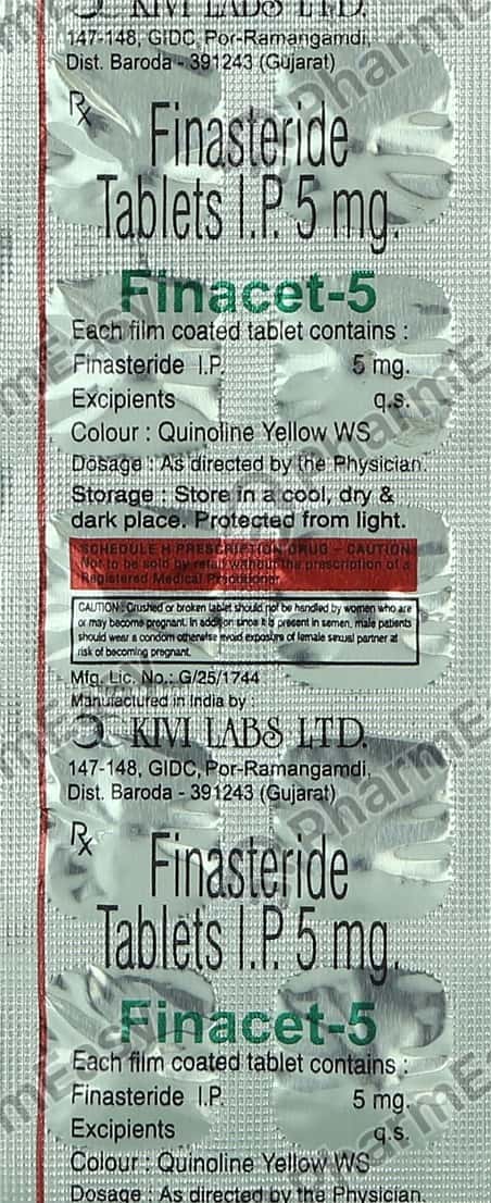 Finacet 5 MG Tablet (10): Uses, Side Effects, Price & Dosage | PharmEasy