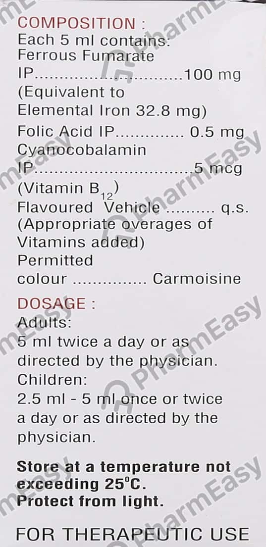 Vitcofol Bottle Of 200ml Suspension: Uses, Side Effects, Price & Dosage ...