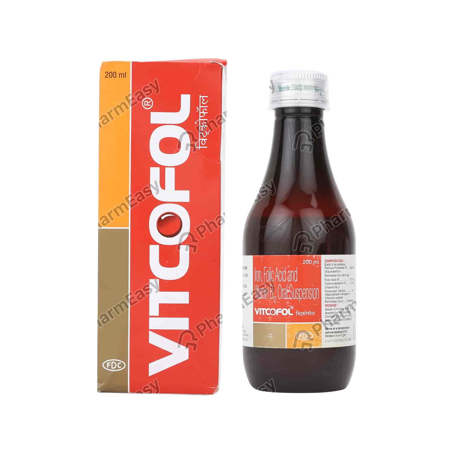 Vitcofol Suspension 200ml - Uses, Side Effects, Dosage, Composition ...
