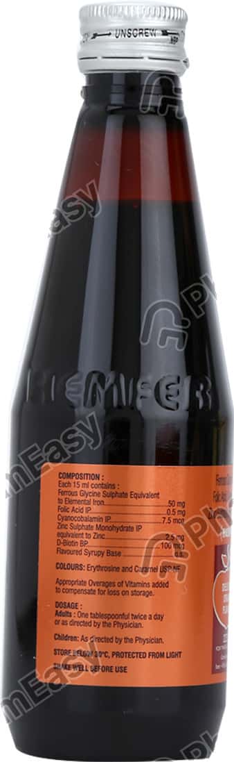 Buy Hemfer Delicious Orange Flavour Bottle Of 225ml Syrup Online at ...