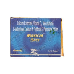 Buy Maxical Active Tablet Online at Flat 18% OFF* | PharmEasy