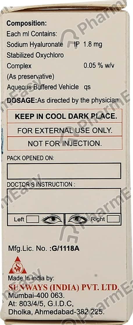 Hyvet 0.18 % Eye Drop (5): Uses, Side Effects, Price & Dosage | PharmEasy
