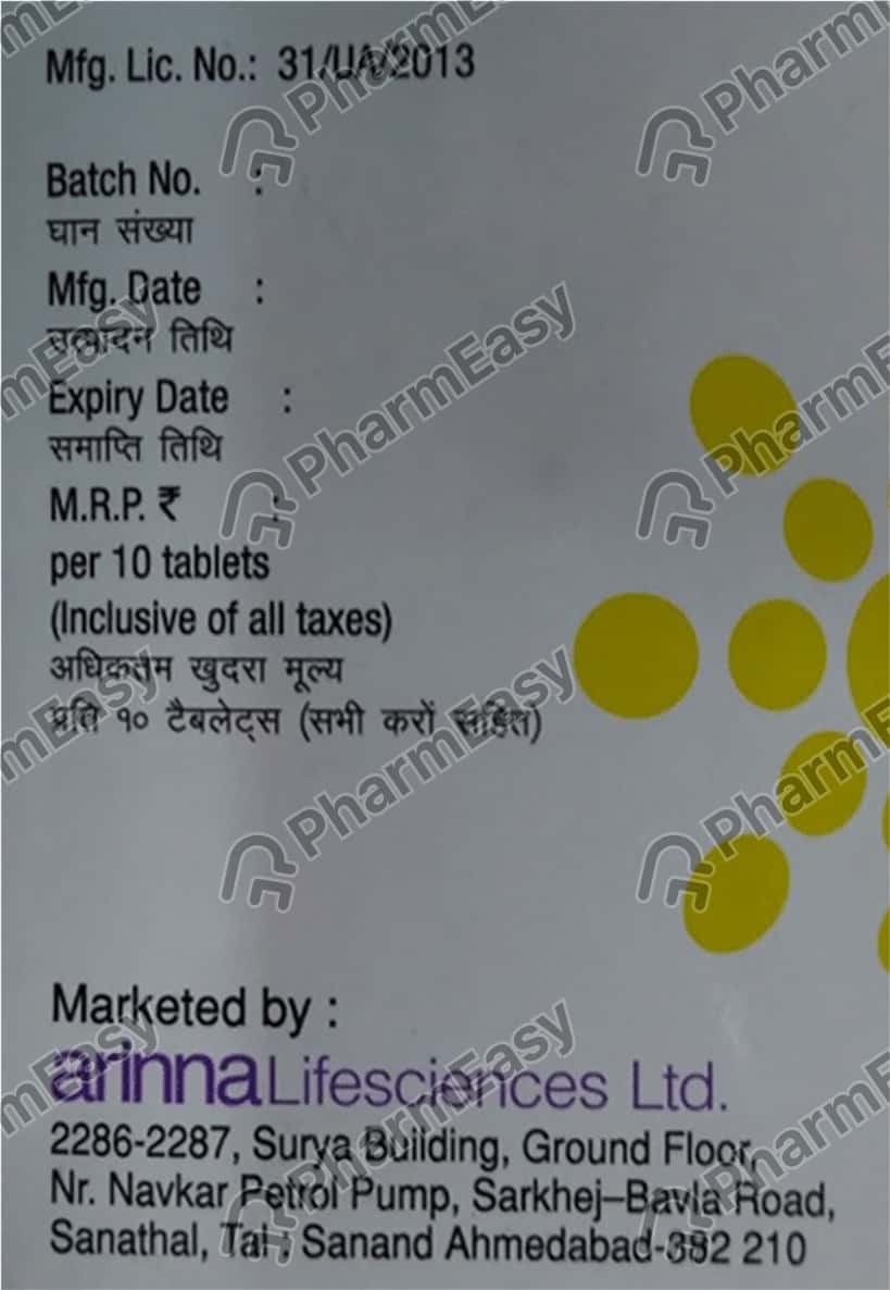 Arigaba 300 MG Tablet (10): Uses, Side Effects, Price & Dosage | PharmEasy