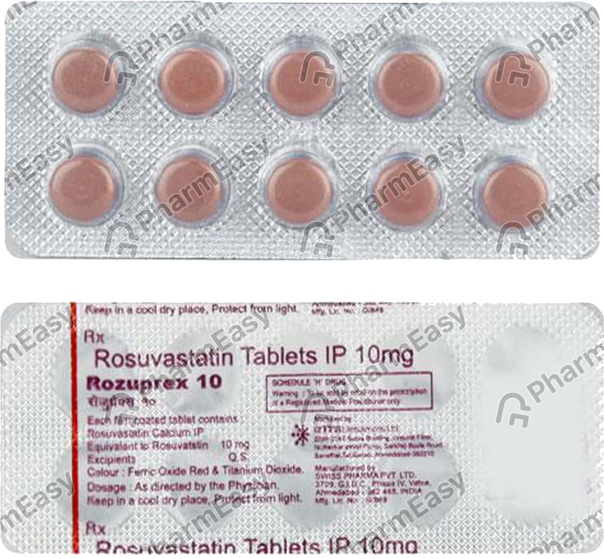 Rozavel 10 MG Tablet (10): Uses, Side Effects, Price & Dosage | PharmEasy
