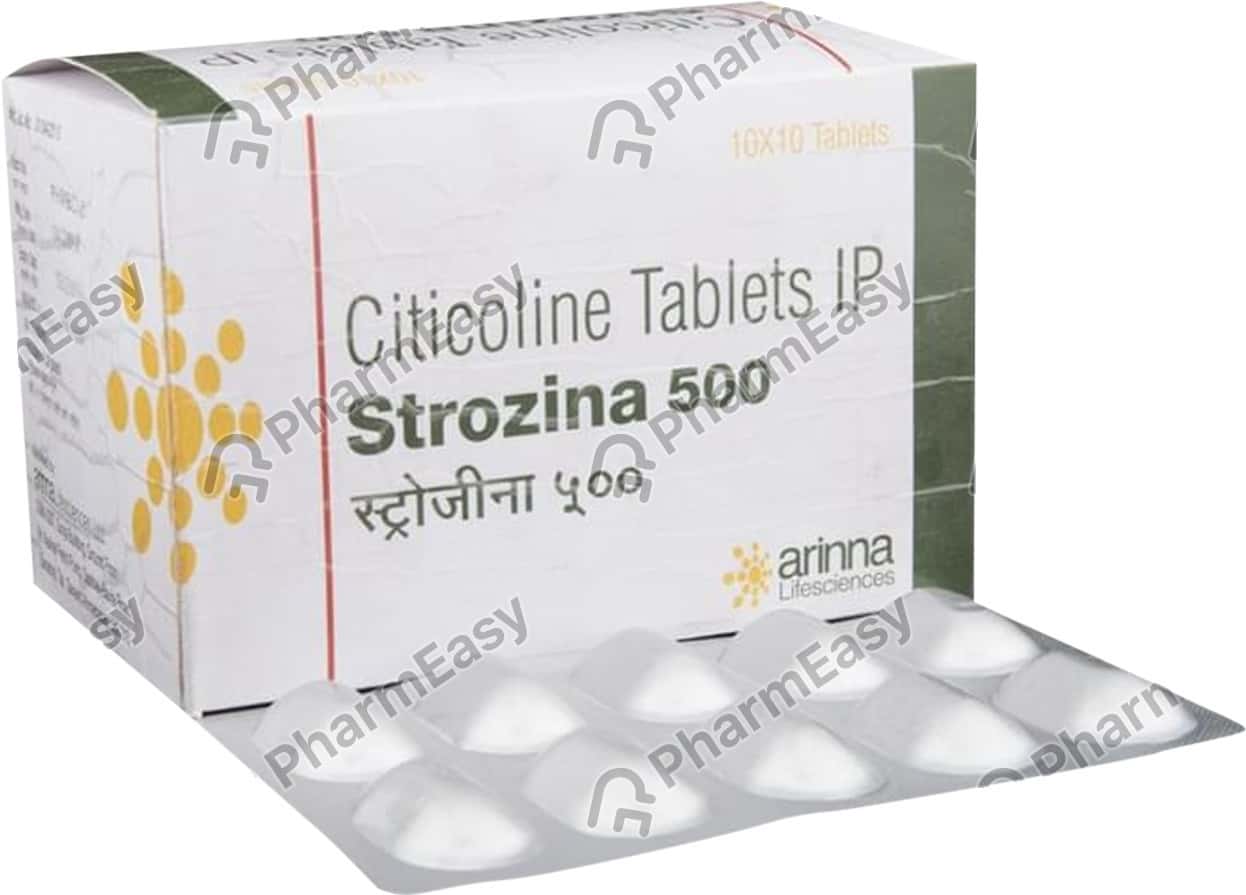Strozina 500 MG Tablet (10): Uses, Side Effects, Price & Dosage | PharmEasy