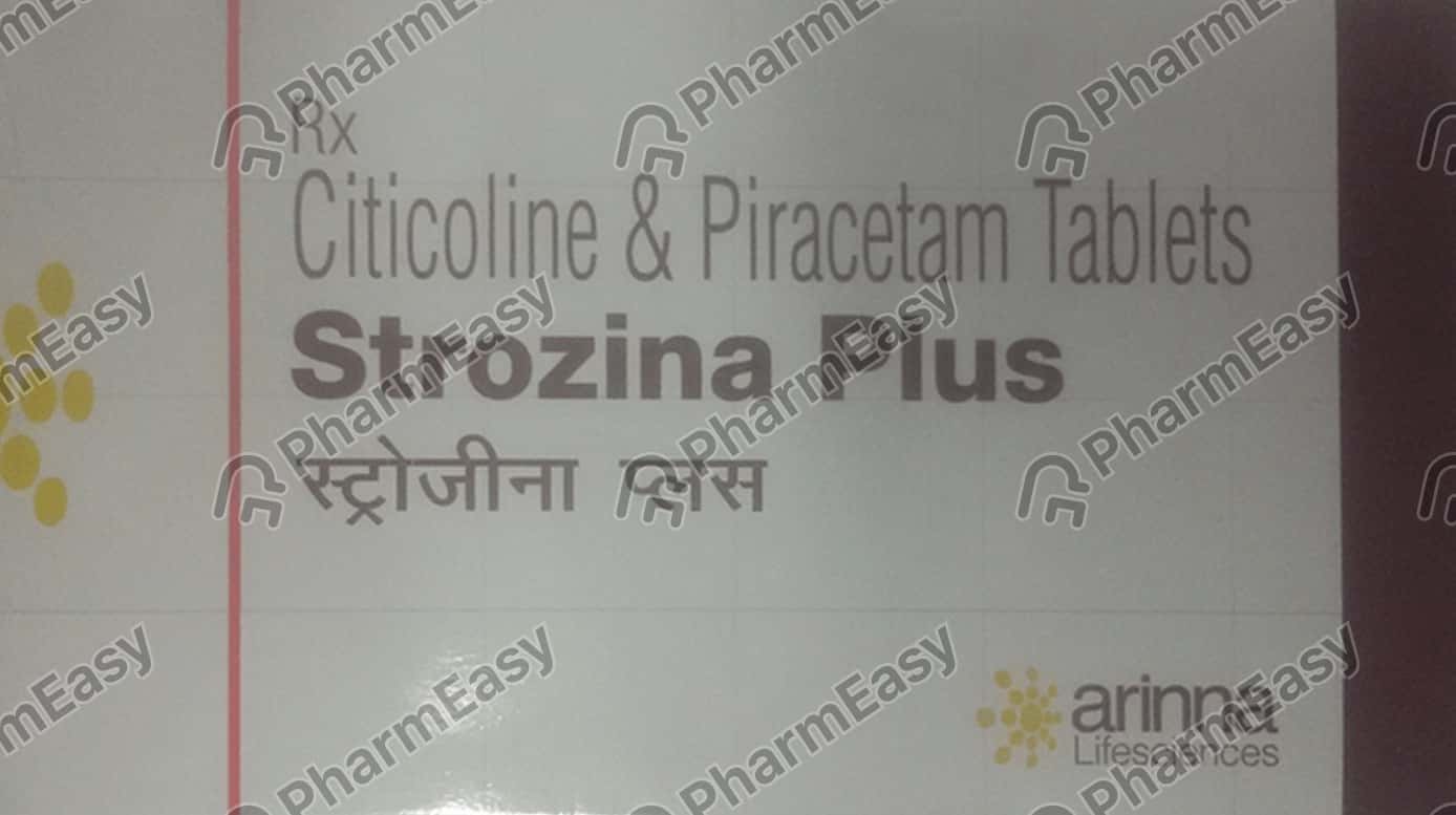 Strozina Plus Strip Of 10 Tablets: Uses, Side Effects, Price & Dosage ...