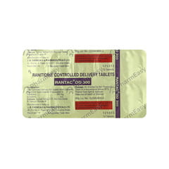 Buy Rantac Od 300 MG Tablet (10) Online at Flat 18% OFF* | PharmEasy