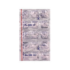 Pinom 20 MG Tablet (15) - Uses, Side Effects, Dosage, Composition ...