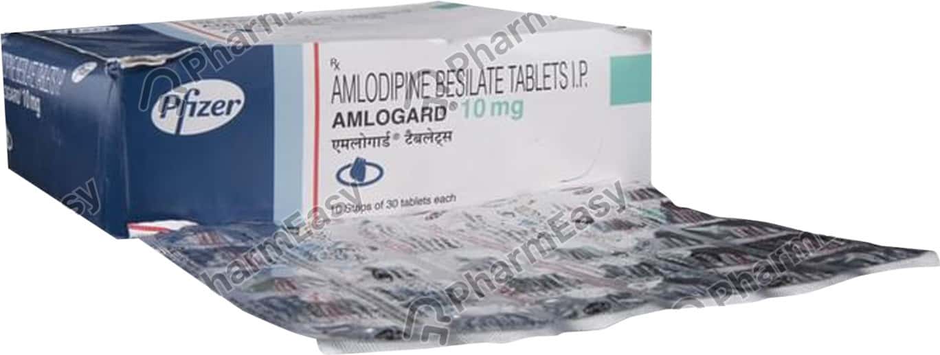 Amlogard 10 MG Tablet (30): Uses, Side Effects, Price & Dosage | PharmEasy