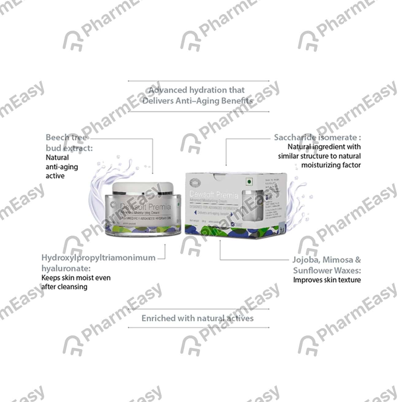 Buy Dewsoft Premia Cream Online at Flat 15% OFF | PharmEasy