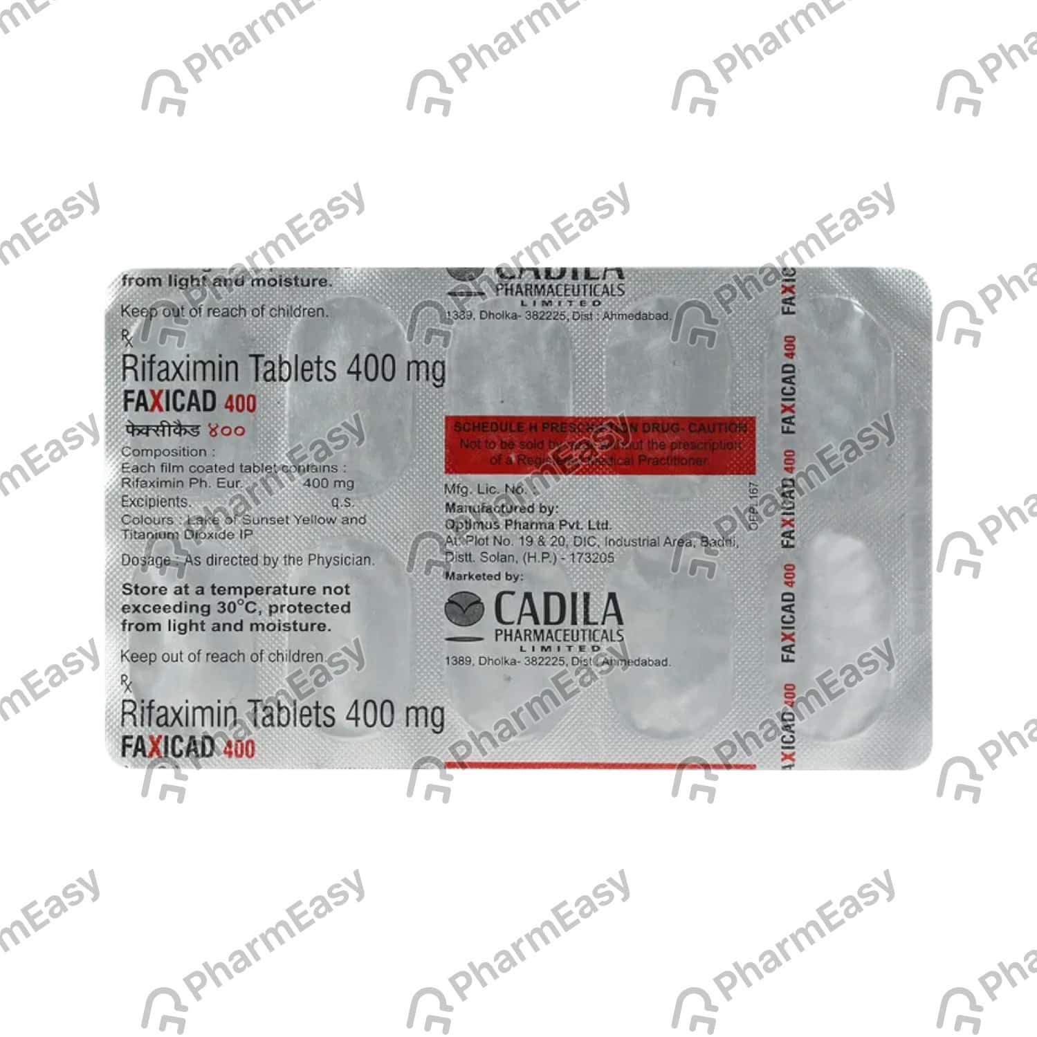 Faxicad 400 MG Tablet (10): Uses, Side Effects, Price & Dosage | PharmEasy