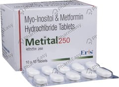 Metital 250mg Tablet: Uses, Side Effects, Price & Dosage | PharmEasy