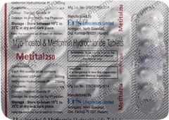 Metital 250mg Tablet: Uses, Side Effects, Price & Dosage | PharmEasy