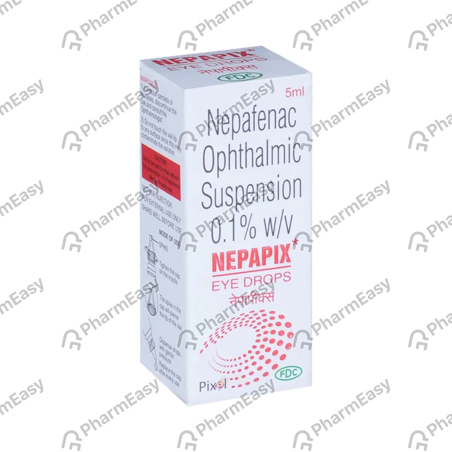 Nepapix 0.1 % Eye Drop (5): Uses, Side Effects, Price & Dosage | PharmEasy