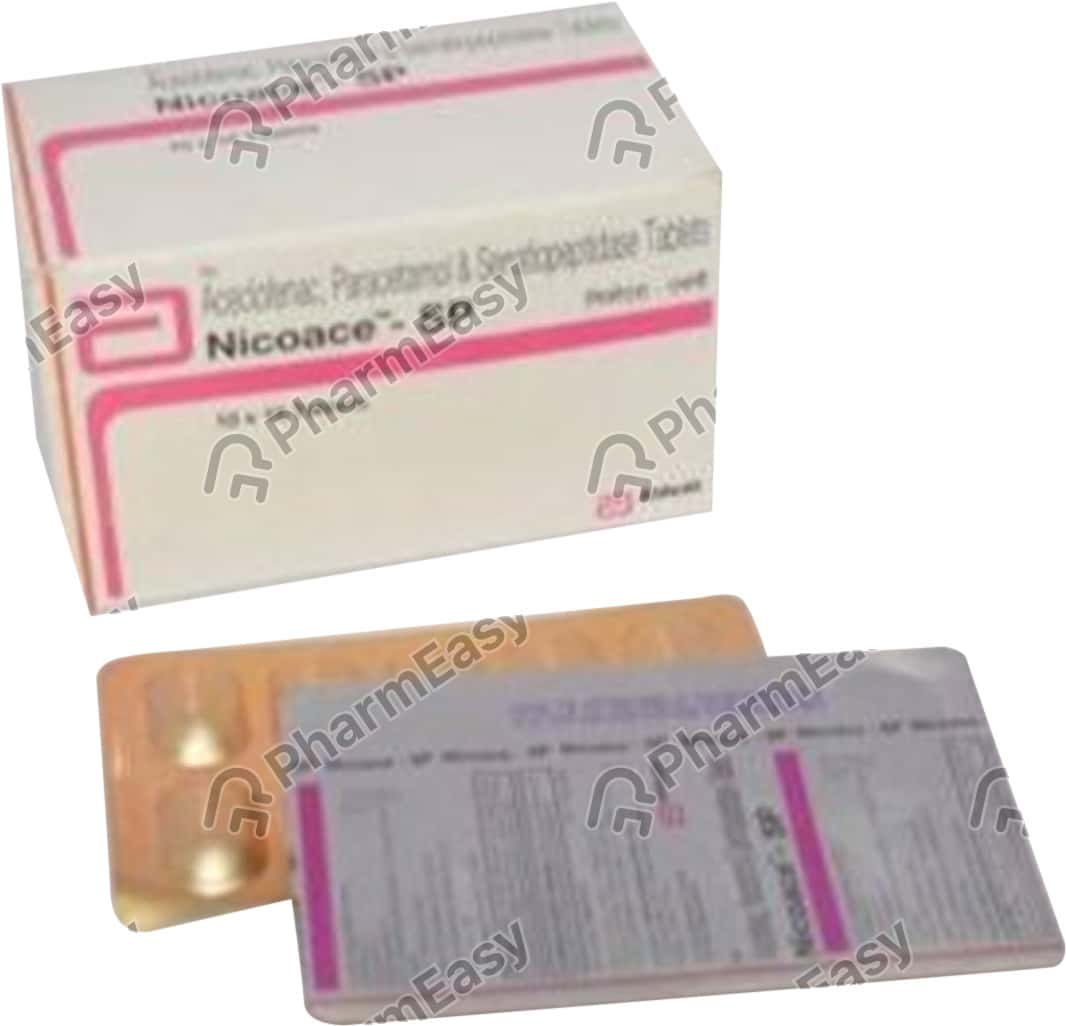 Nicoace Sp Tablet: Uses, Side Effects, Price & Dosage | PharmEasy