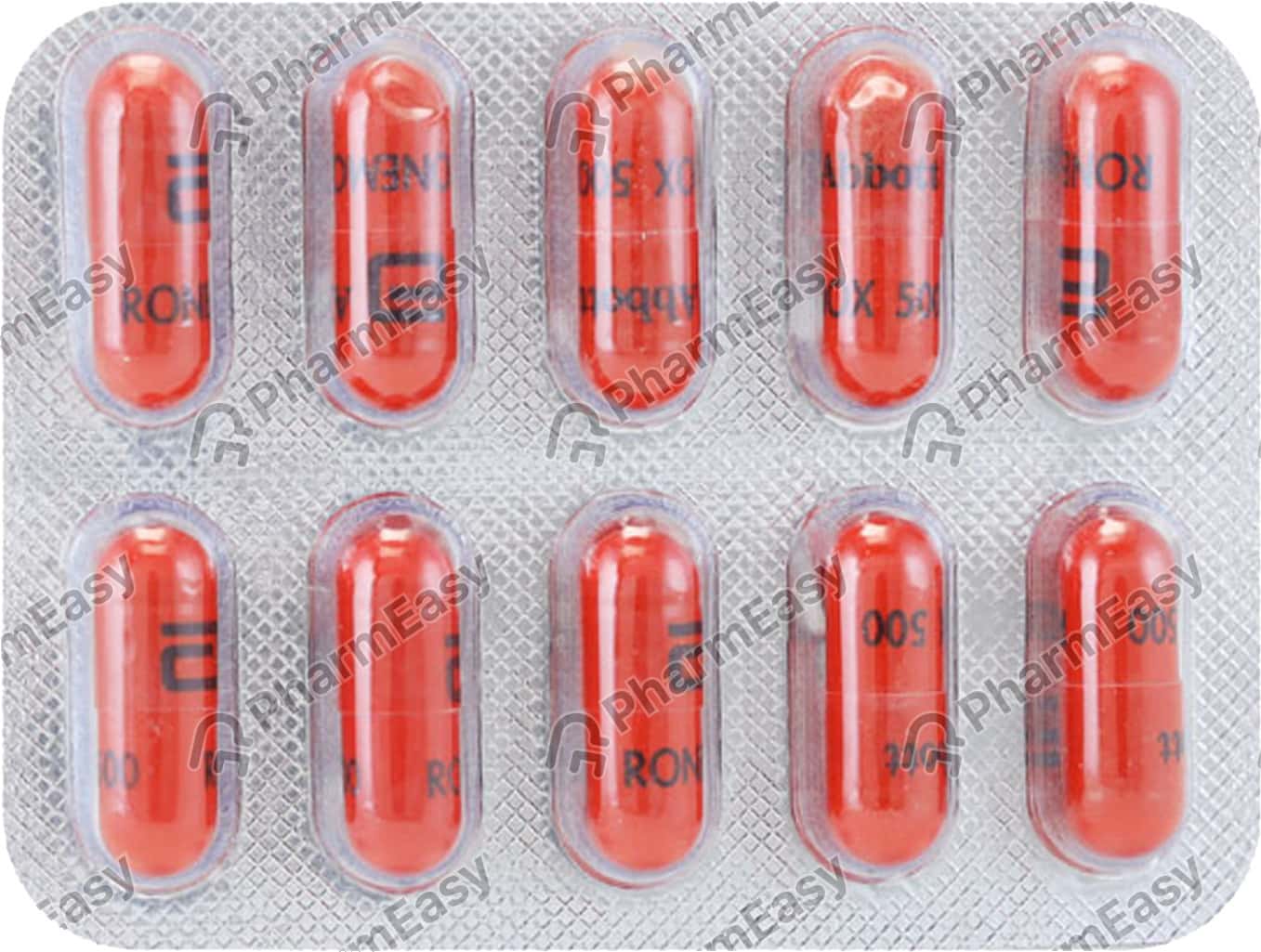 Ronemox 500 MG Capsule (10): Uses, Side Effects, Price & Dosage | PharmEasy