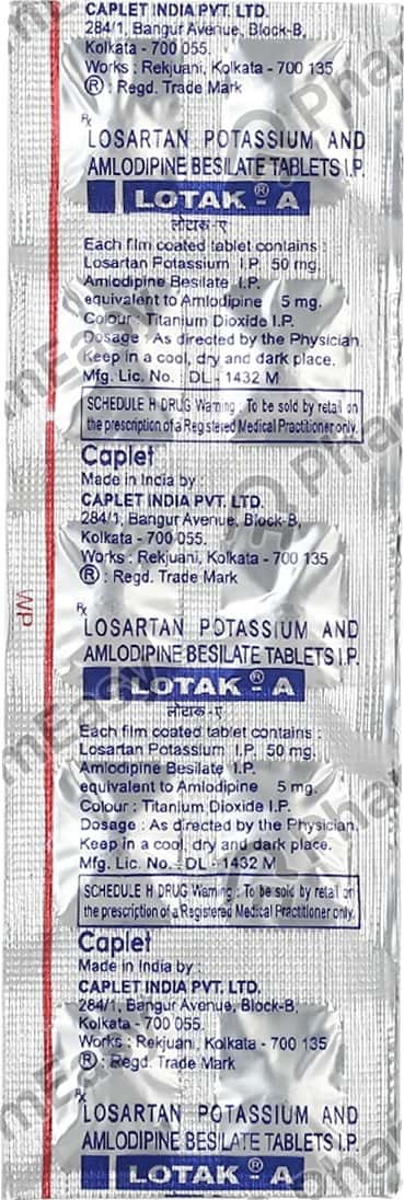 Buy Lotak A Strip Of 10 Tablets Online at Flat 15% OFF | PharmEasy
