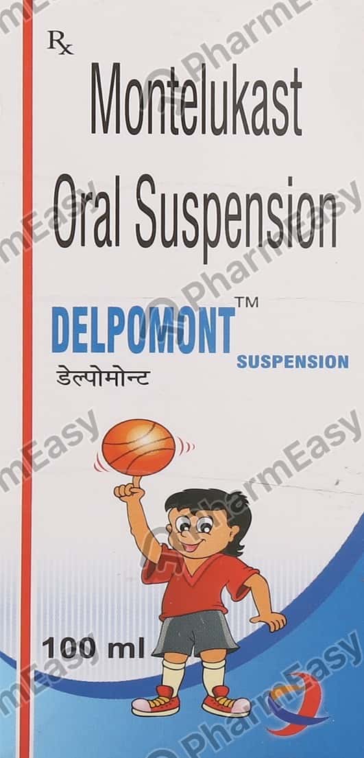 Buy Delpomont 4 MG Suspension (100) Online at Flat 15% OFF | PharmEasy