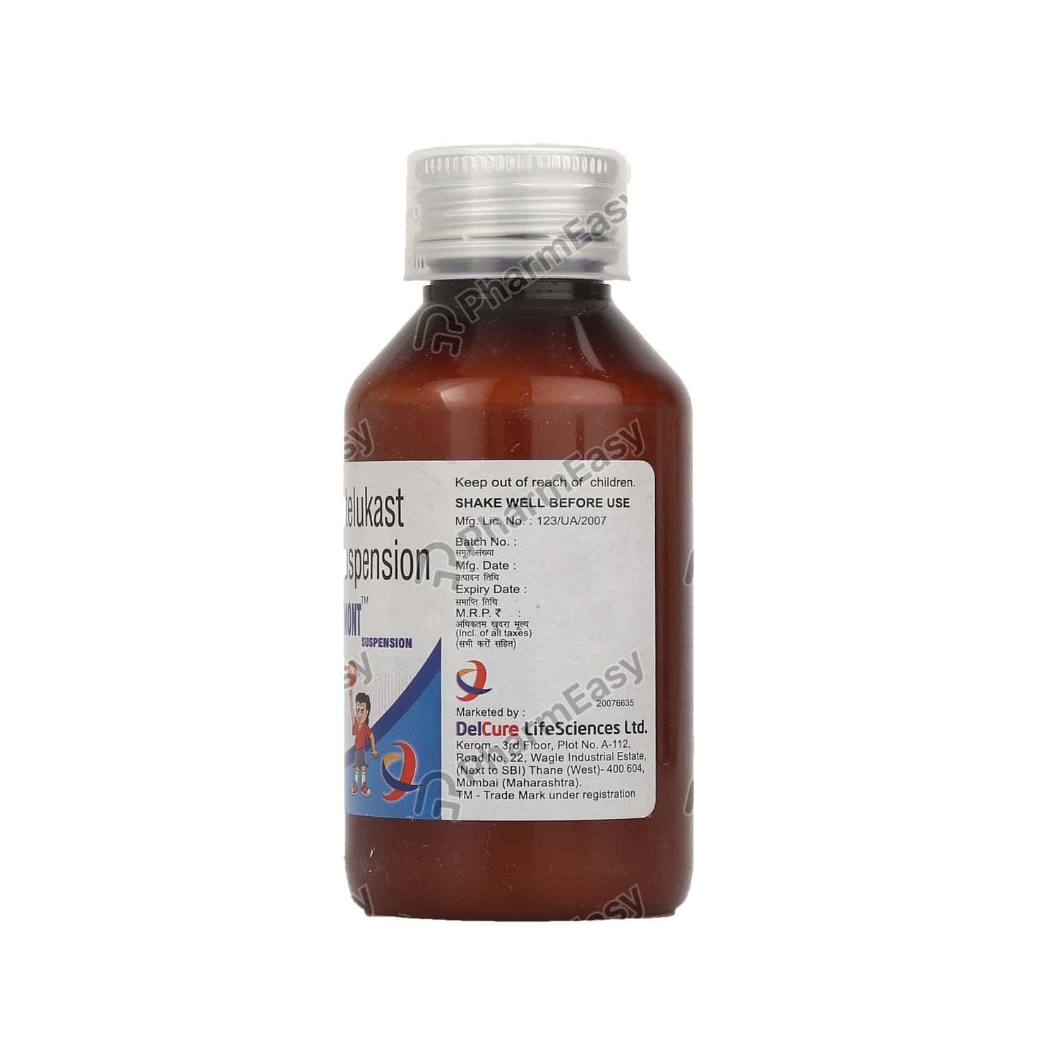 Buy Delpomont 4 MG Suspension (100) Online at Flat 18% OFF* | PharmEasy